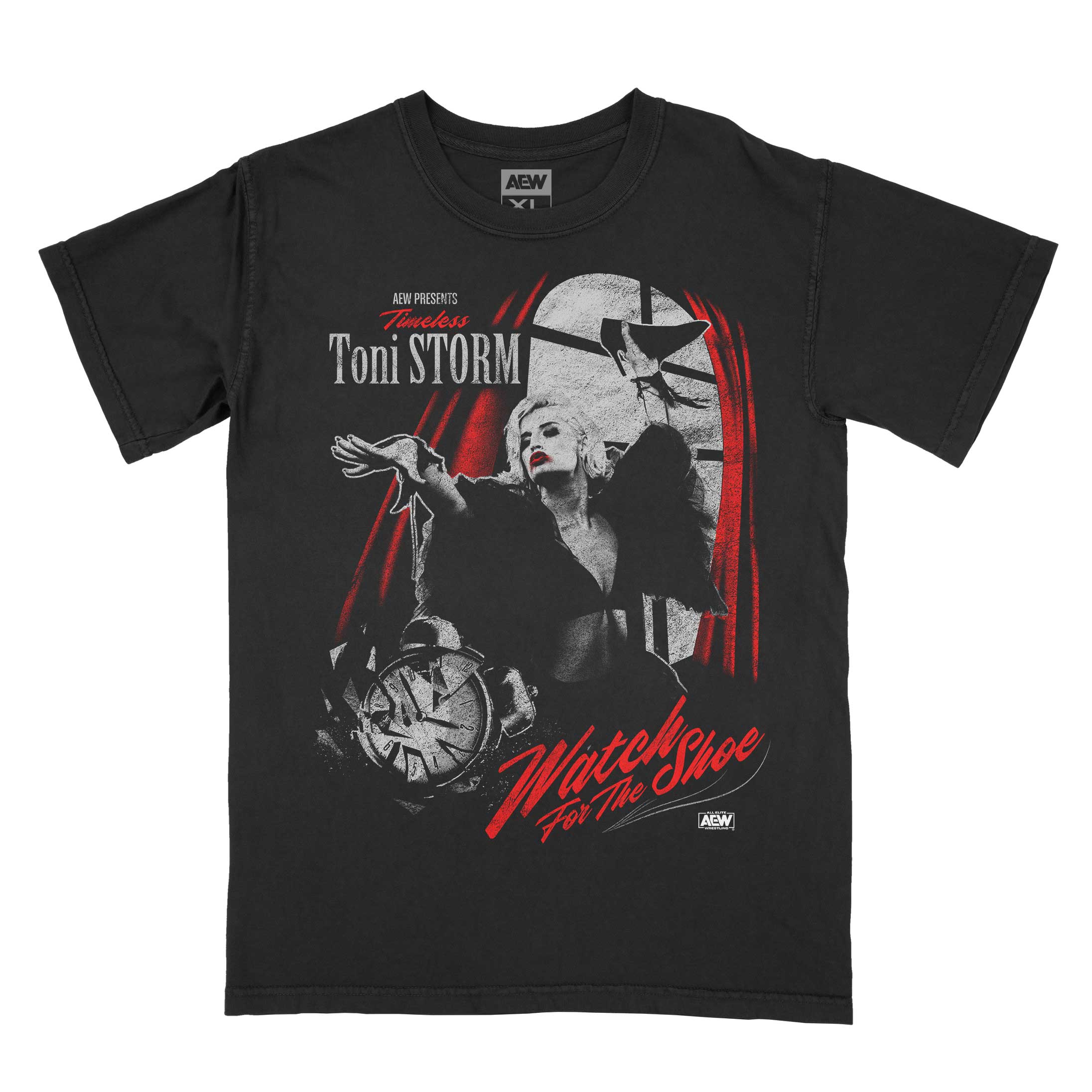 All Elite Wrestling Toni Storm - Watch for the Shoe Shirt – shopAEW